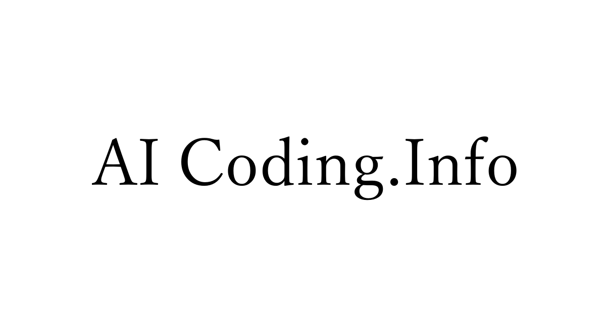 AI Coding.Info - Data-Driven AI Coding Trends